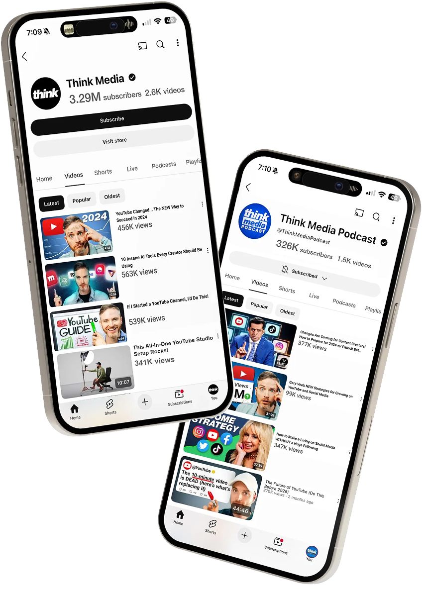 Think Media Coaching - Transform Your YouTube Channel